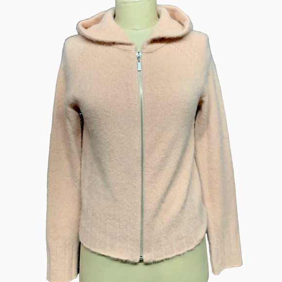 Frenchi | Sweaters | Frenchi Lambswool And Angora Hoodie Sweater | Poshmark